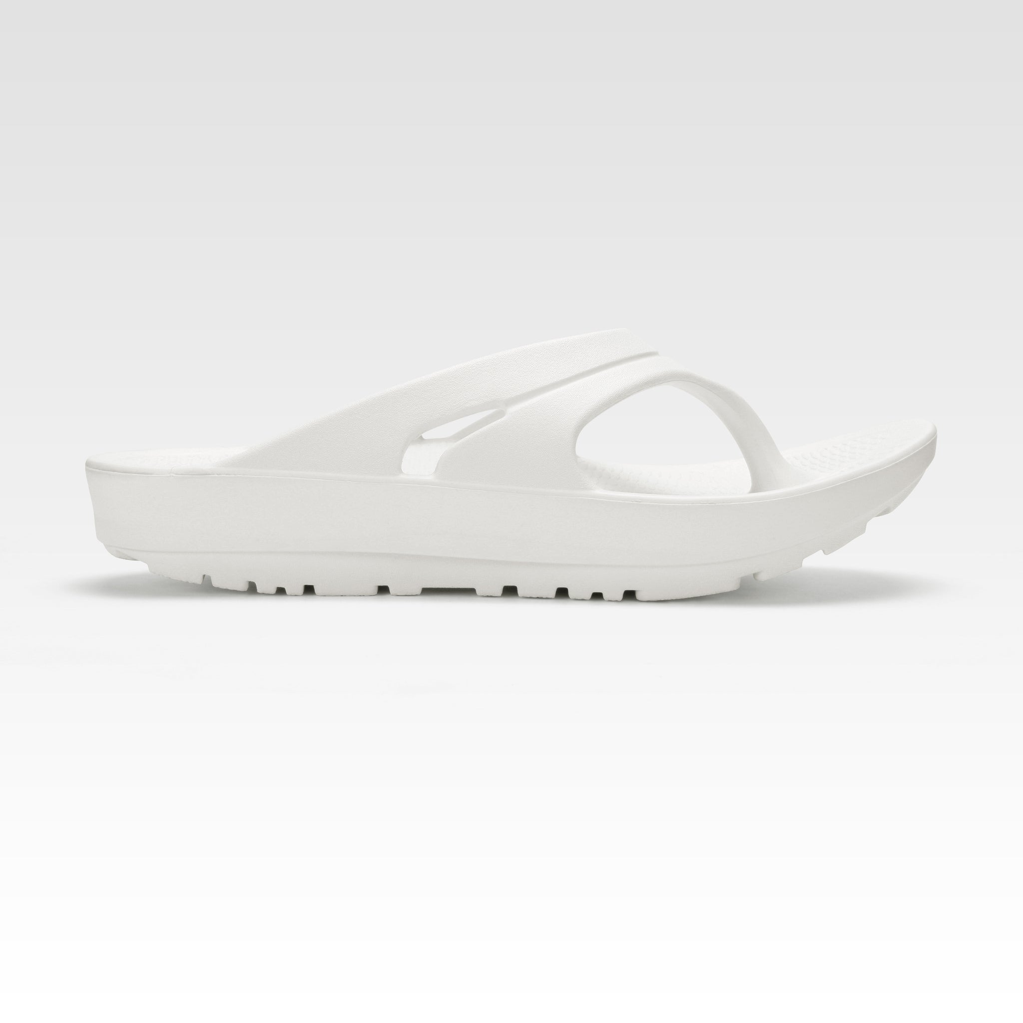 Sustainable Recovery Flip Flop, Ice Plunge White | OKA Footwear – Oka ...