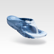 Sustainable Recovery Flip Flop, Kona Blue Marble | OKA Sandals – Oka ...