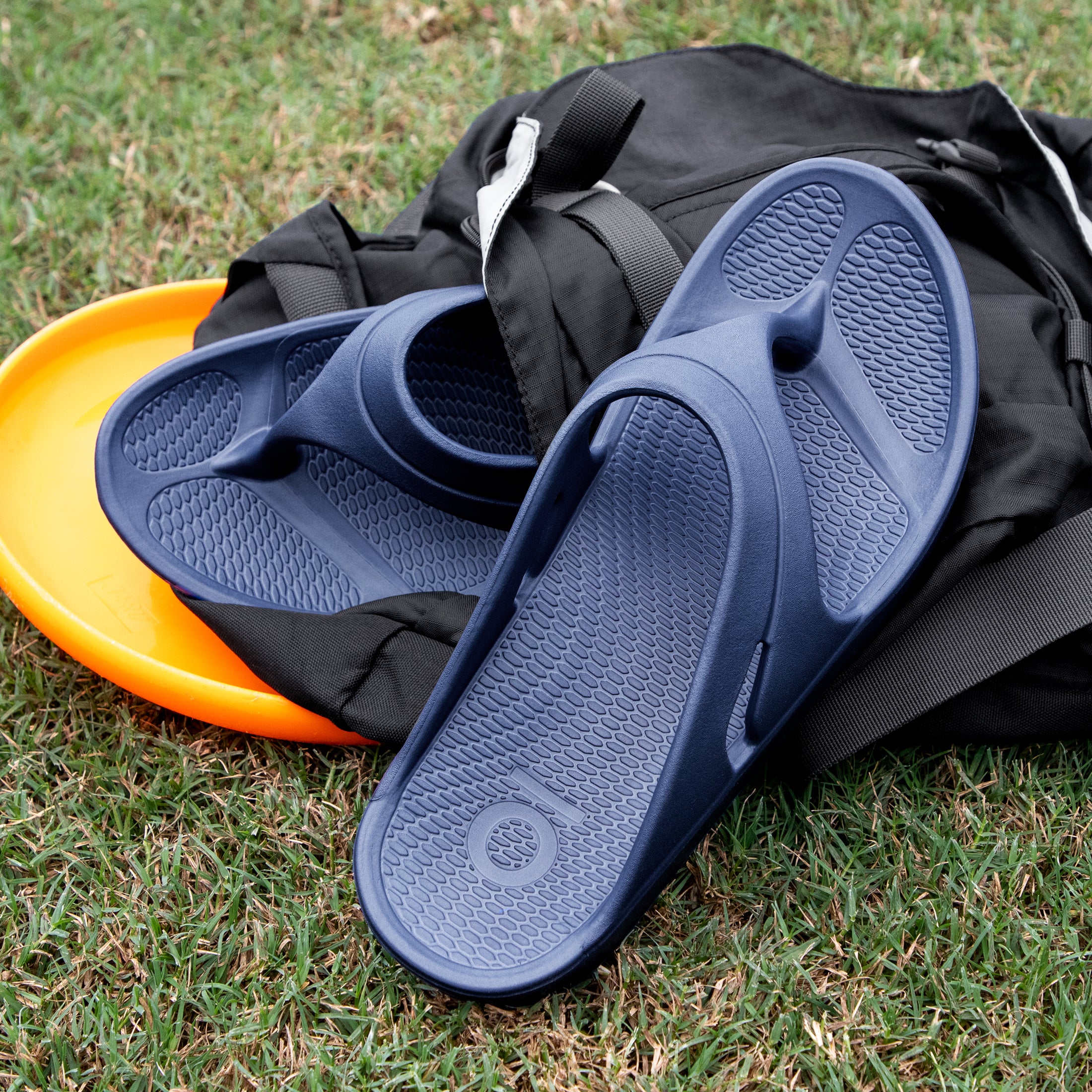 Sustainable Recovery Flip Flop, Soothing Ocean Float | OKA Footwear ...