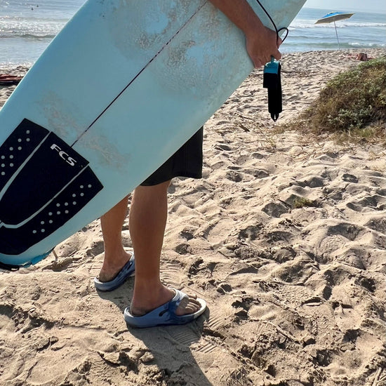 Sustainable Recovery Flip Flop, Kona Blue Marble | OKA Sandals – Oka ...